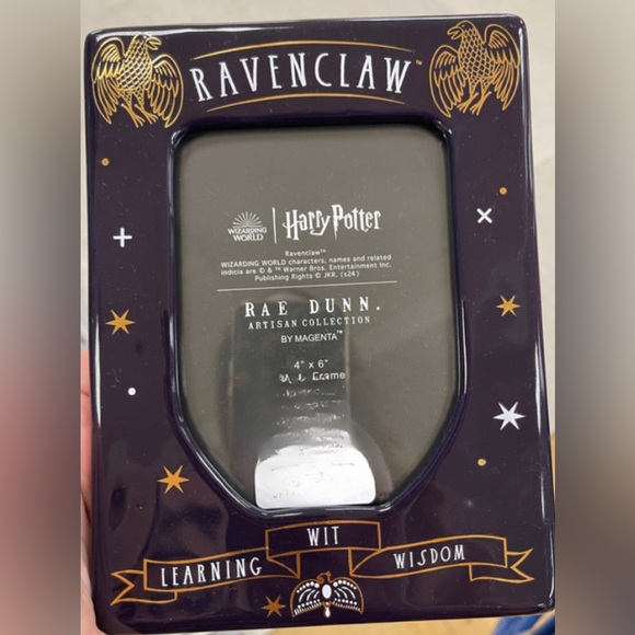 Rae Dunn | Accents | Rae Dunn Harry Potter Ravenclaw Blue Ceramic Photo ...
